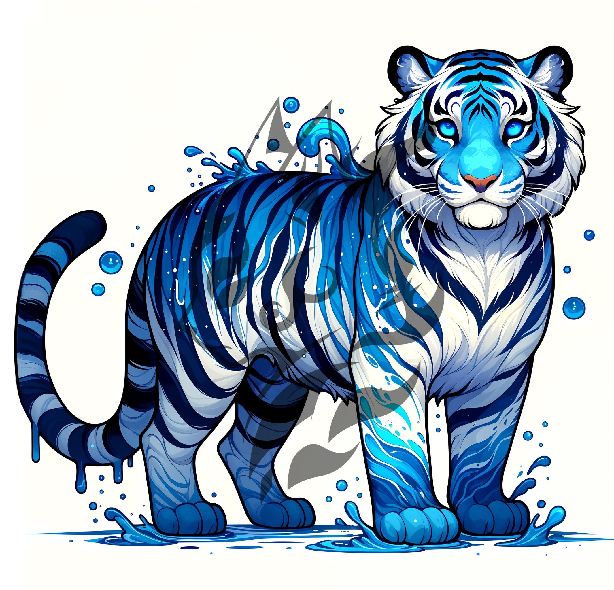 Water Elemental Tiger