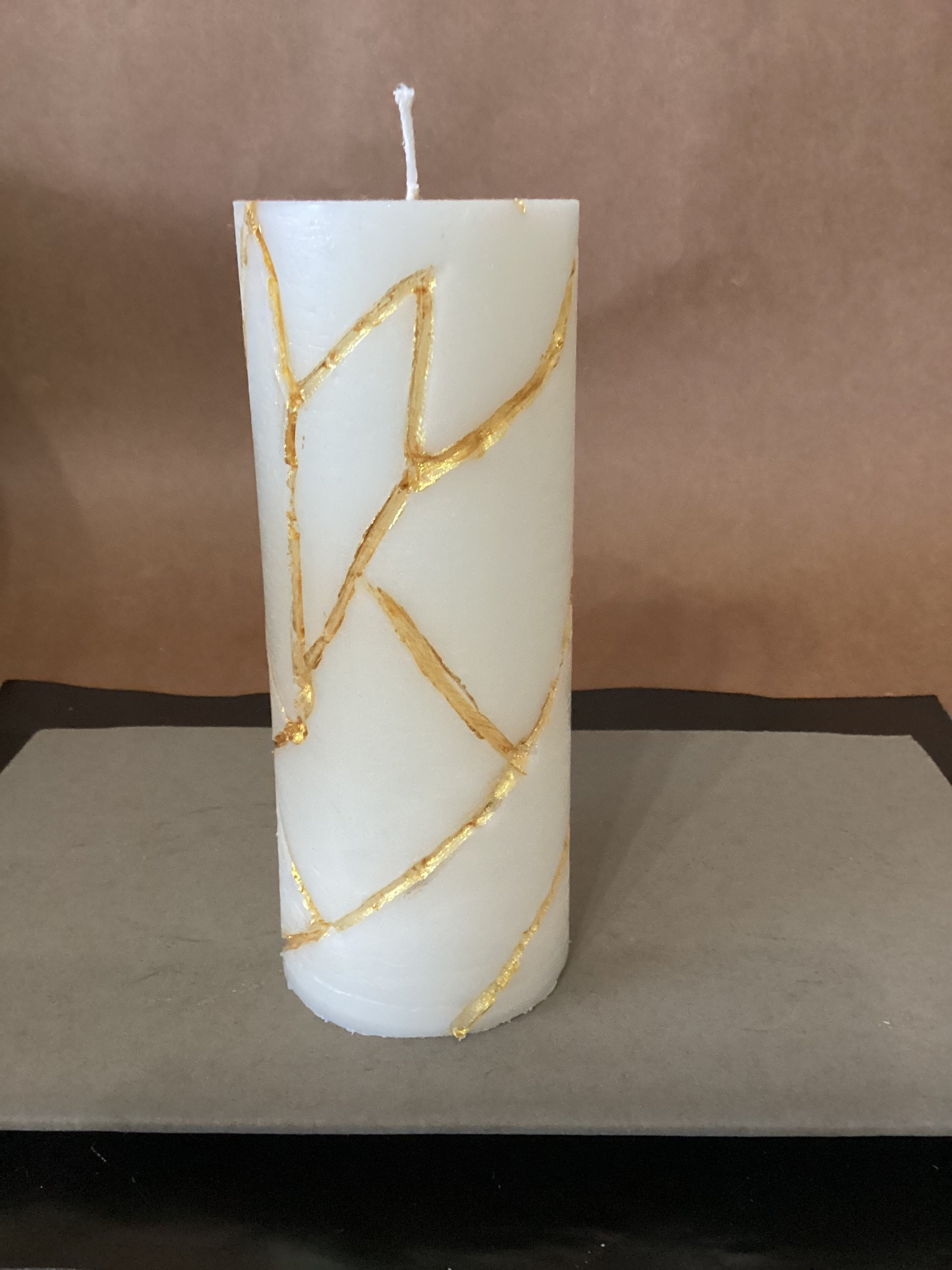 Kintsugi Inspired Unity Candle Set , Wedding Decoration ,wedding ...