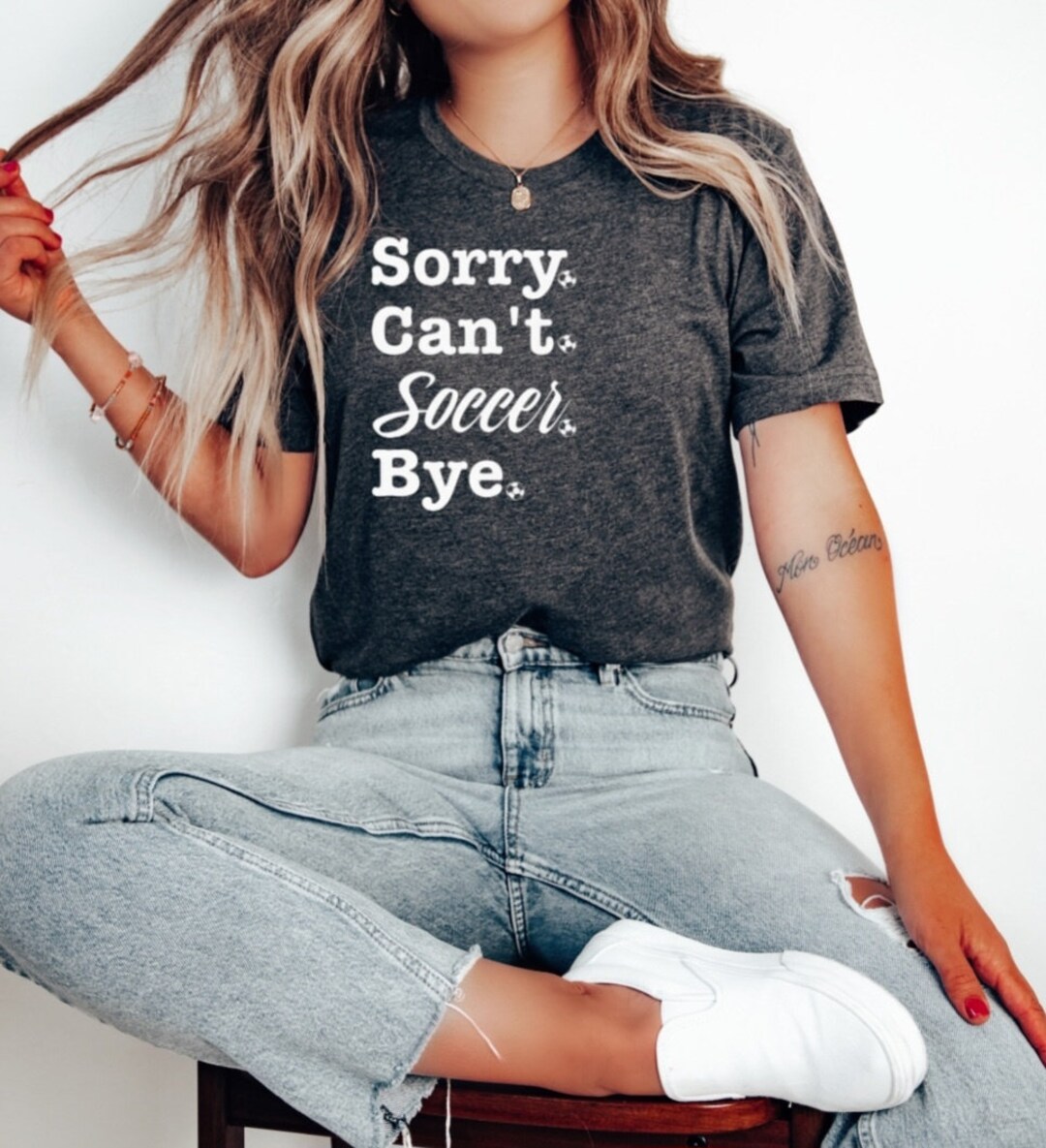 Sorry Can"t Soccer Bye Soccer Shirt Soccer Player Mom Gift Soccer Lover ...
