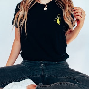 Happy Banana Shirt Banana Lover Banana Fun Gift for Foodie Foodie Shirt ...