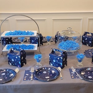 Space Party Decorations 36 Count. Outer Space Plates Napkins Favor ...