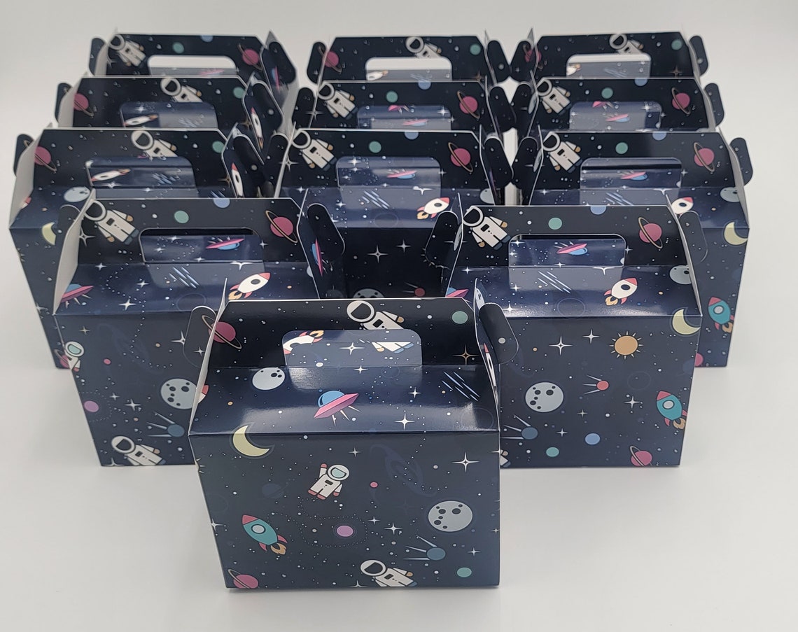 Outer Space Party Decorations Set-36 Count I Plates, Napkins, & Favor ...