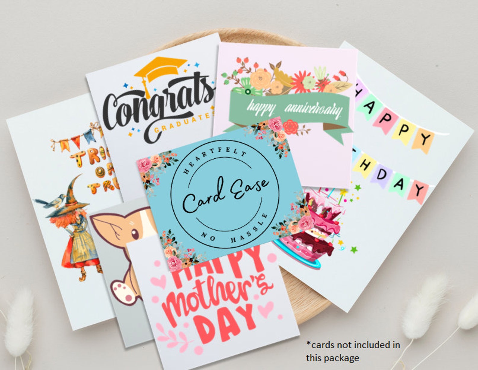 Greeting Card System PRINTABLE - Etsy