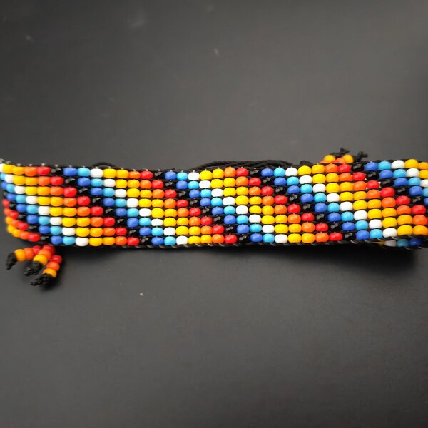 African Wristband - Etsy