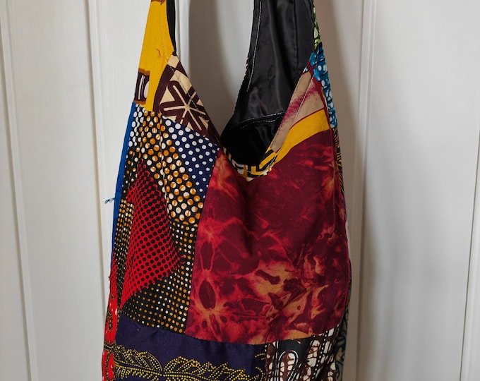 Africa Kitenge Bag / Patchwork African Kitenge /beach Bag/ Kitenge ...