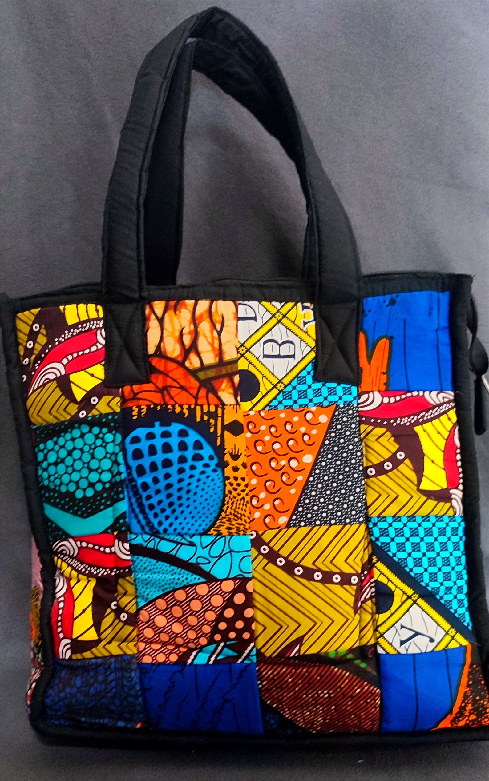 Patchwork Africanprint Handbag / Ankara Bag Handmade by Tanzanian ...