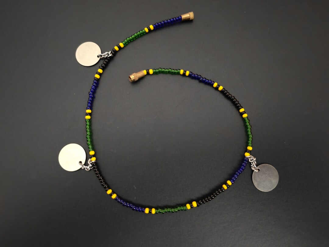 African Maasai Anklets With Glass Beads Handcrafted by Tanzanian Maasai ...