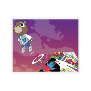 Kanye Graduation Sticker, Rap Sticker - Etsy