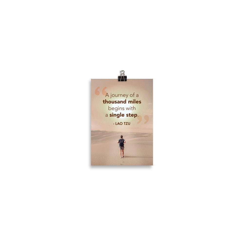 Inspirational Motivational Quote Poster Wise Quote From Ancient Chinese ...