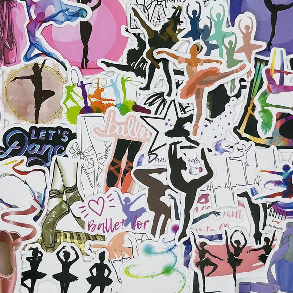Ballet Sticker - Etsy
