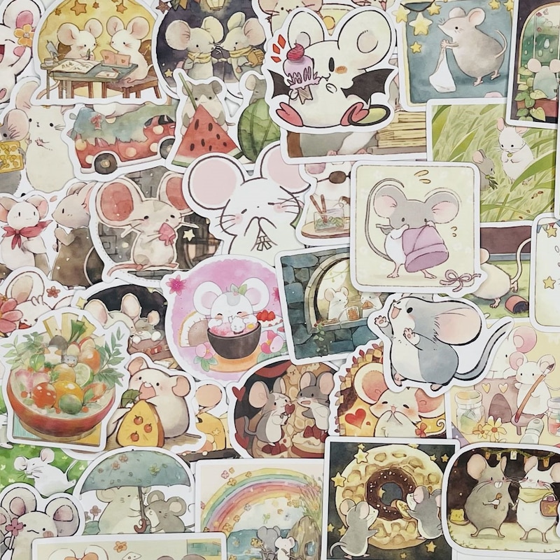 Mouse Stickers - Etsy