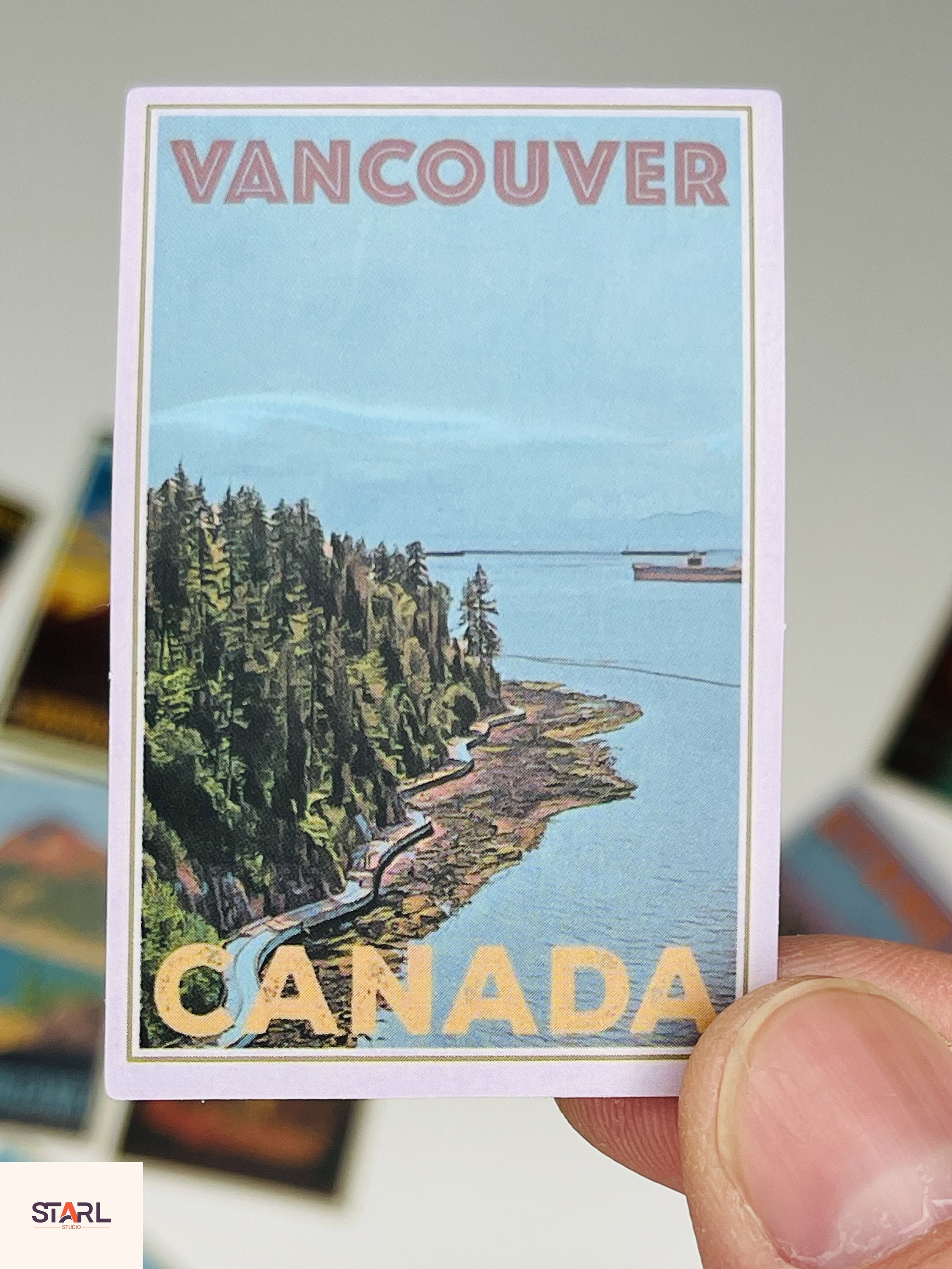 Worldwide Famous Places Stickers, Vinyl Stickers, 10-50 Pcs Random Pack ...