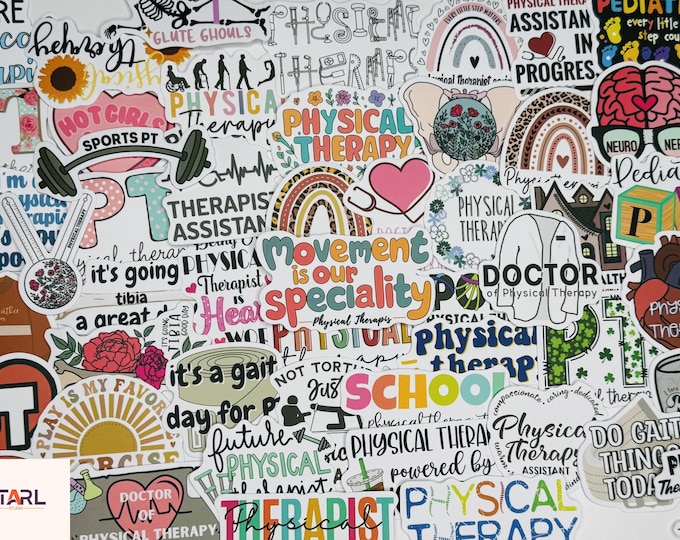 They See Me Rollin Physical Therapy Sticker, Physical Therapist Die Cut ...