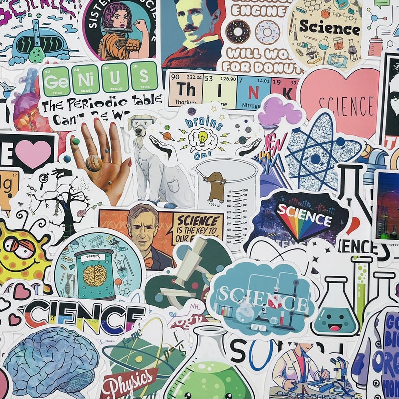 Chemistry Stickers - Etsy
