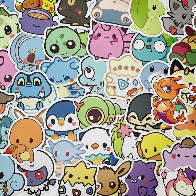 Pokémons Sticker - Etsy