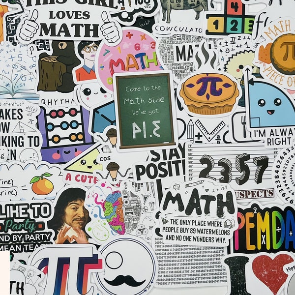 Math Bumper Sticker - Etsy