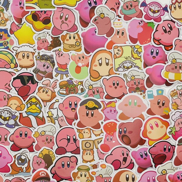 Kirby Sticker - Etsy