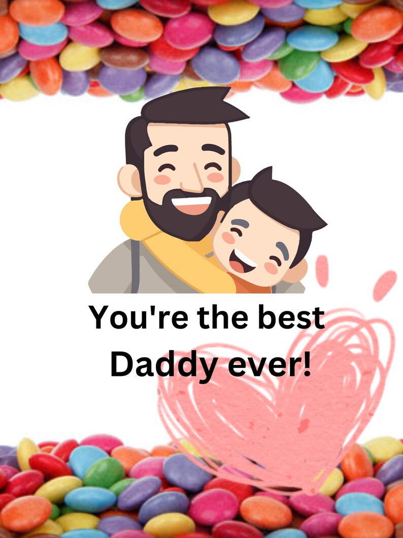 You're the Best Dad Ever . Poster With Father Holding His - Etsy
