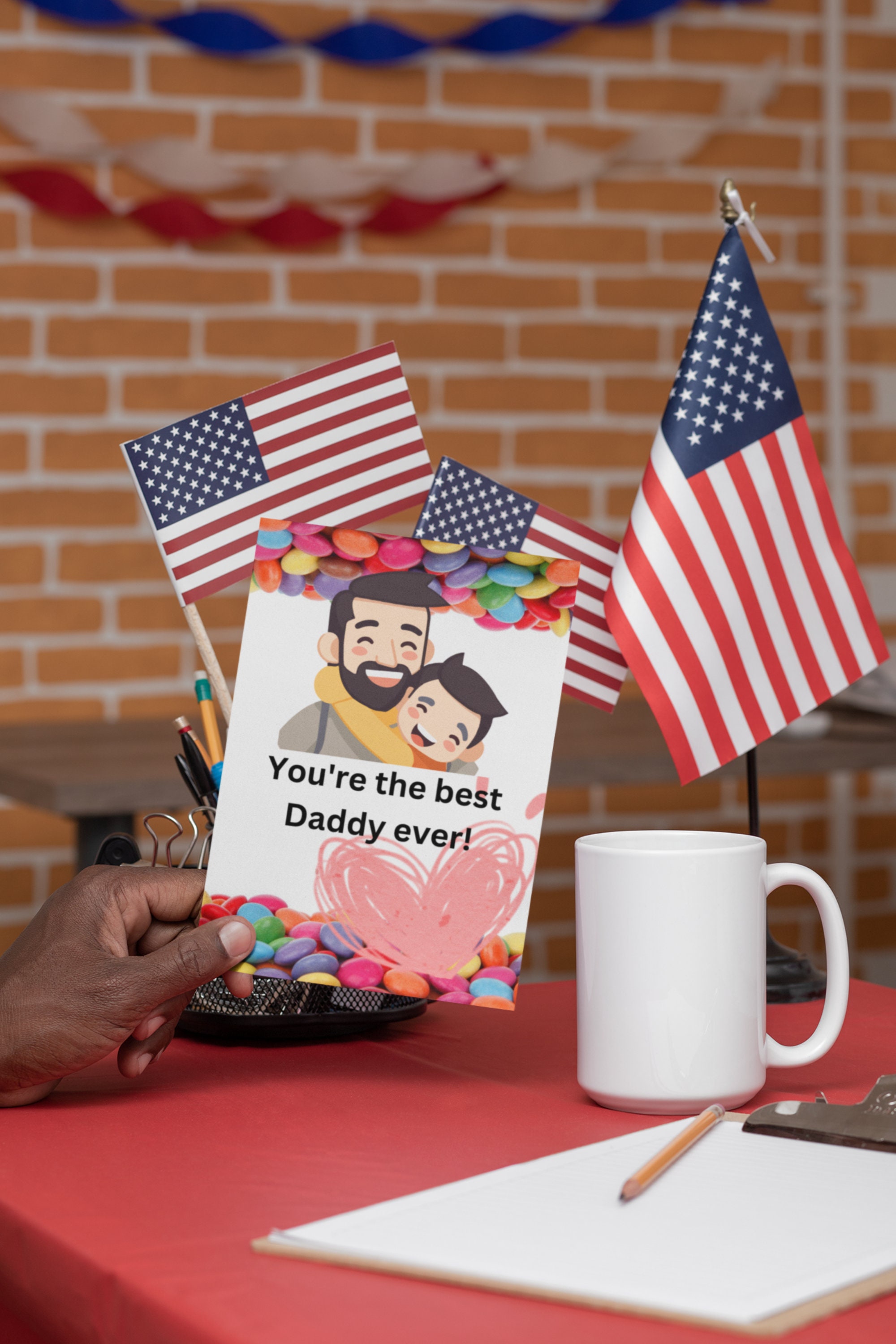 You're the Best Dad Ever . Poster With Father Holding His - Etsy