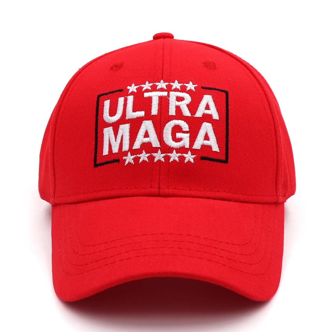 Ultra MAGA Hat Premium Embroidered Baseball Cap for Men Women FJB USA ...
