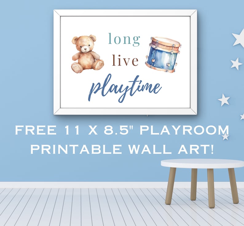 Playroom Toy Labels, Toy Storage Labels, Kids Toy Storage, Decluttering ...