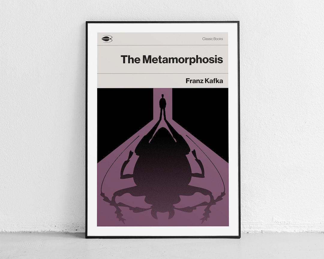 The Metamorphosis Poster, A Minimalist Print Inspired by the Famous ...