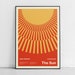 Sun Poster, Minimalist and Modern Sun Print, Art Print, Solar System ...
