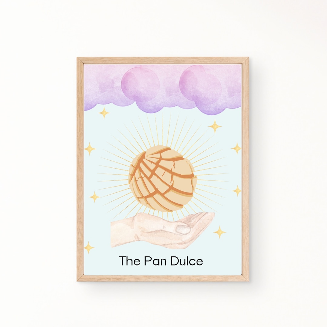 Pan Dulce Art Print Mexican Sweet Bread Celestial Inspired Wall Art ...