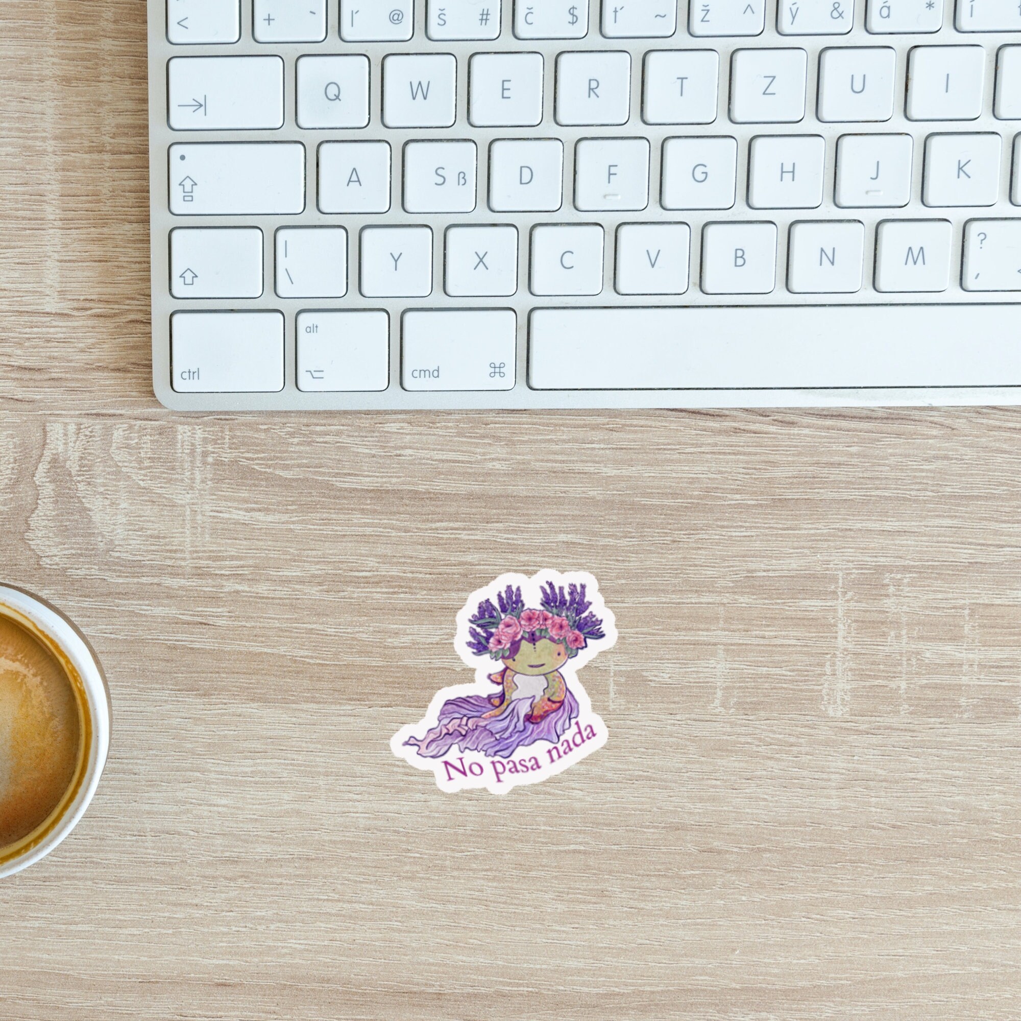 Axolotl Sticker Salamander Sticker Cute Axolotl No Pasa Nada Axolotl ...