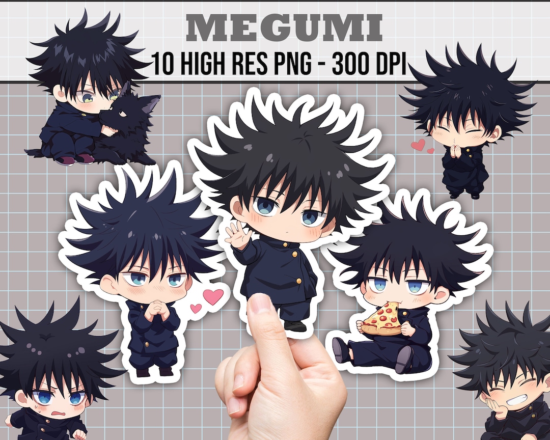 Chibi M.egumi Clipart Bundle, Cute Anime Png Pack - Etsy