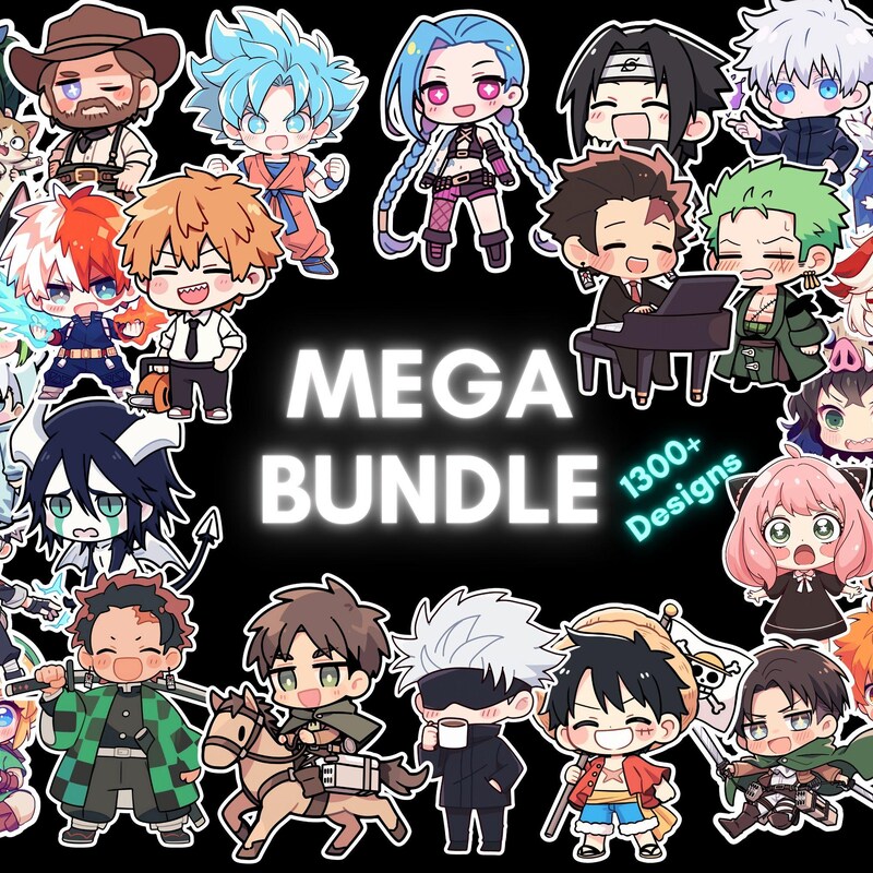 Design Pack Anime - Etsy UK