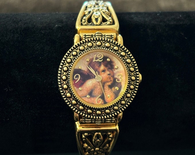 Rare Vintage Seiko SII Raphael's Thinking Cherub Women's Watch - Etsy
