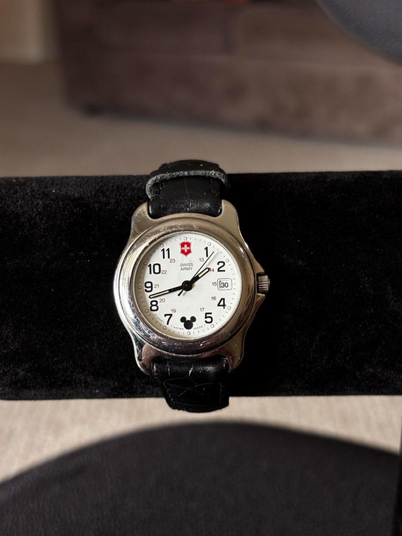 RARE Vintage Swiss Army x Mickey Mouse Watch 30mm - Gem