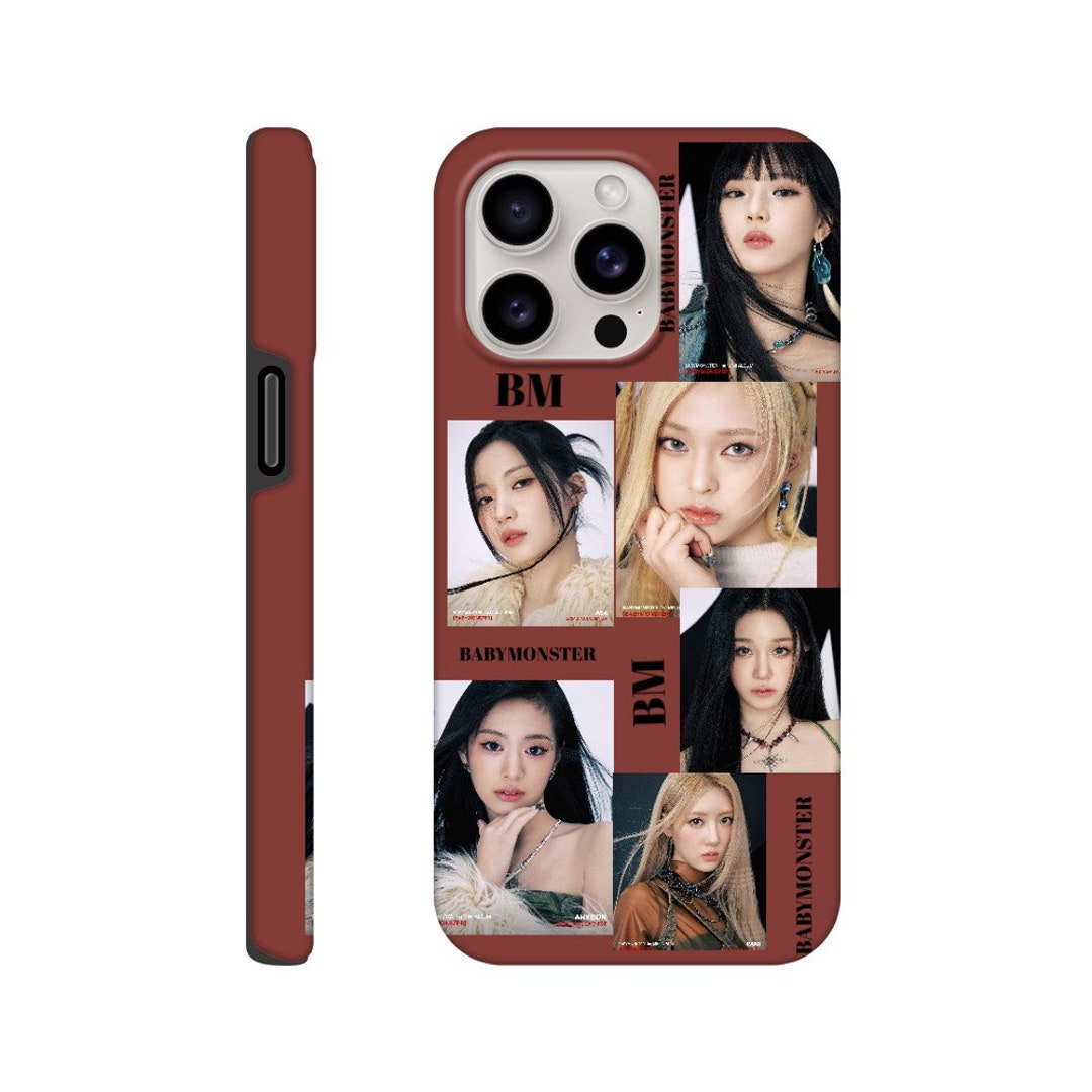 BABYMONSTER Kpop Girls Group Phone Case for iPhone and Samsung Models ...