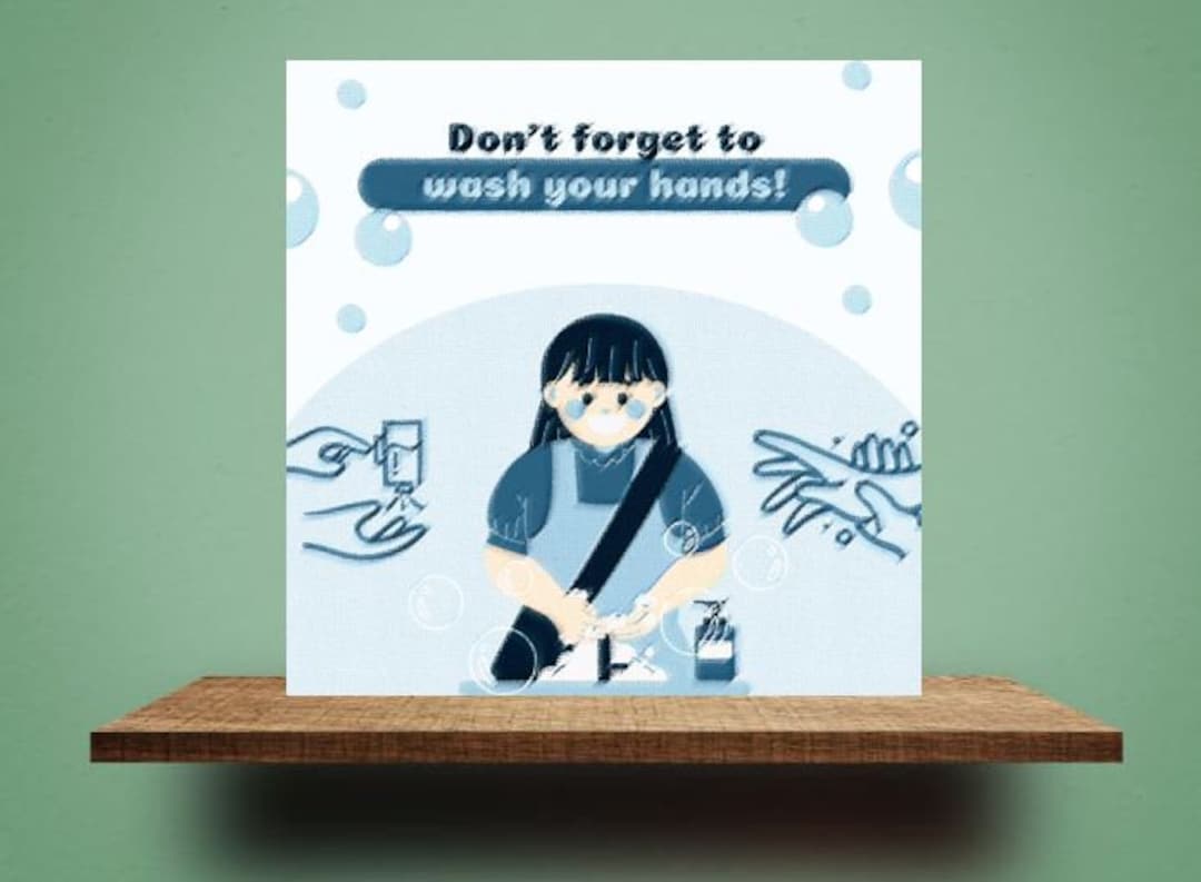 Wash Your Hands Sign - Etsy