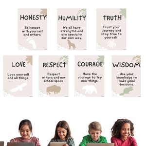 Seven Sacred Grandfather Teachings for Classroom - 8 Posters ...