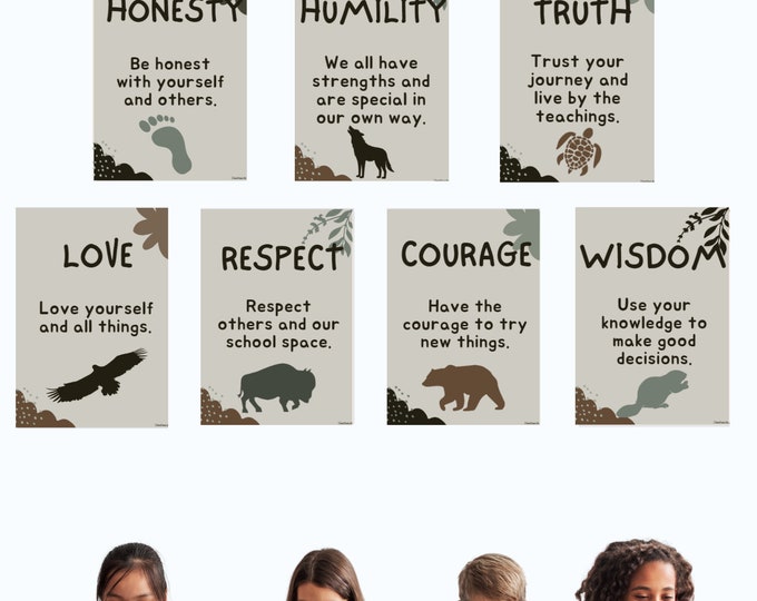 7 Grandfather Teachings - Etsy Canada