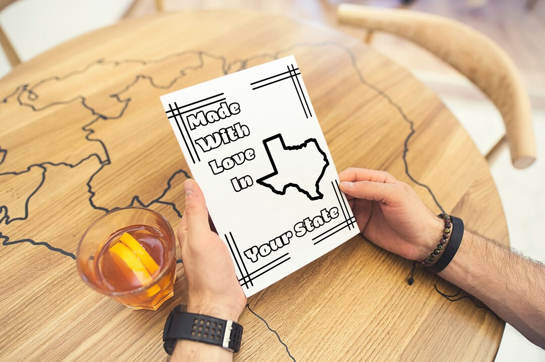 Custom-made Coloring Page Printable made With Love From Your Business ...