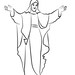 Jesus is My Superhero Coloring Page: Christian Church Activity (digital ...
