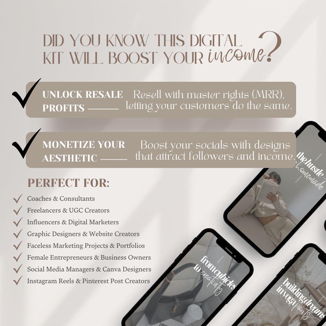 100 Ready-to-use Social Media Covers and Story Templates for Digital ...
