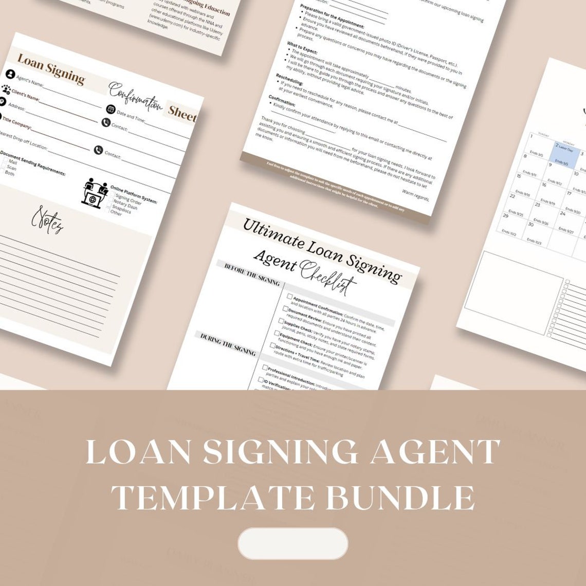 Boost Your Loan Signing Business With Editable Canva Templates ...