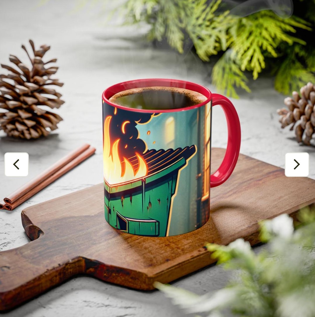 2025 Dumpster Fire Mugs. - Etsy