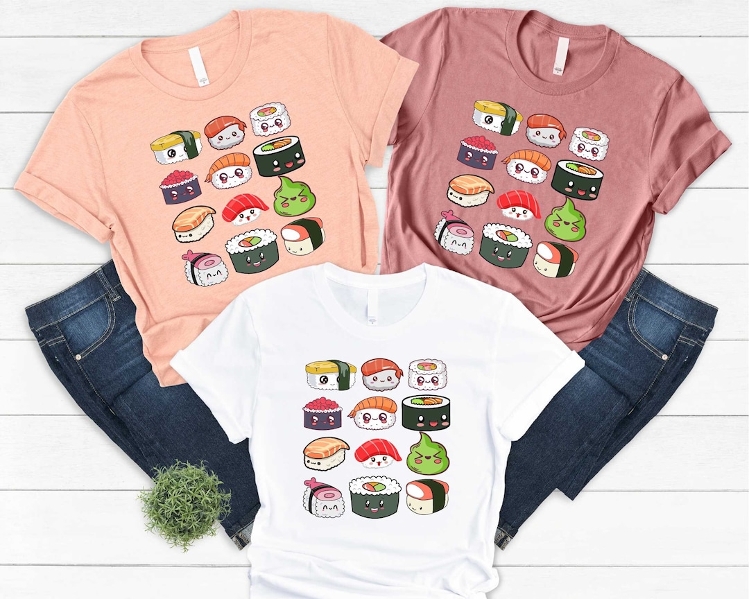 Sushi Shirt, Sushi Sweatshirt, Sushi Lover Hoodie, Japanese Gifts, Food ...