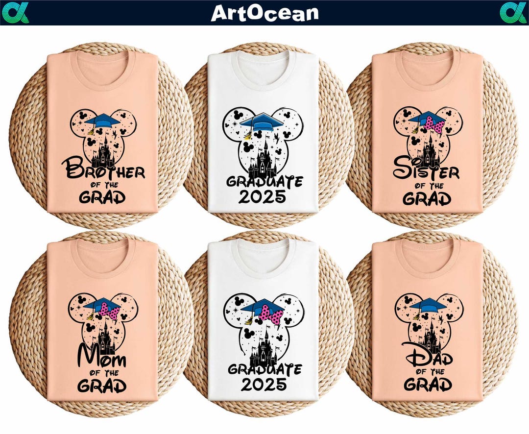 Personalized Disney Graduation Shirts,graduation Shirt,disney Family ...