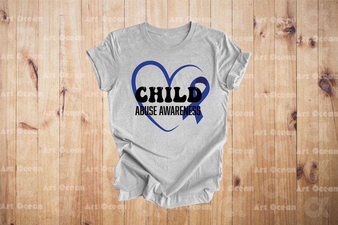 Child Abuse Awareness Shirt, Stop Abuse Shirt, Child Abuse Prevention ...