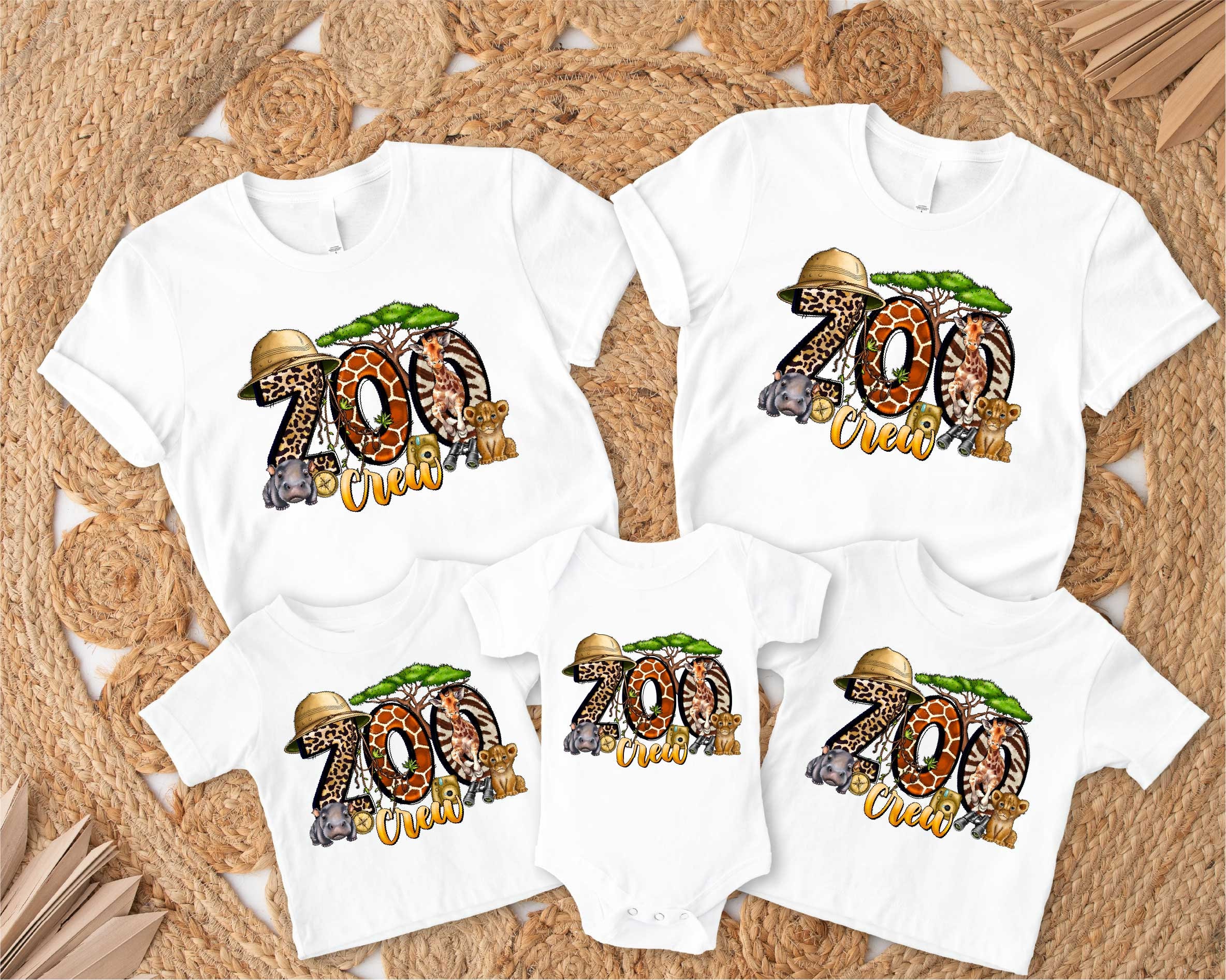 Zoo Crew Shirts,family Matching Shirt,family Zoo Shirts,zoo Trip,animal ...