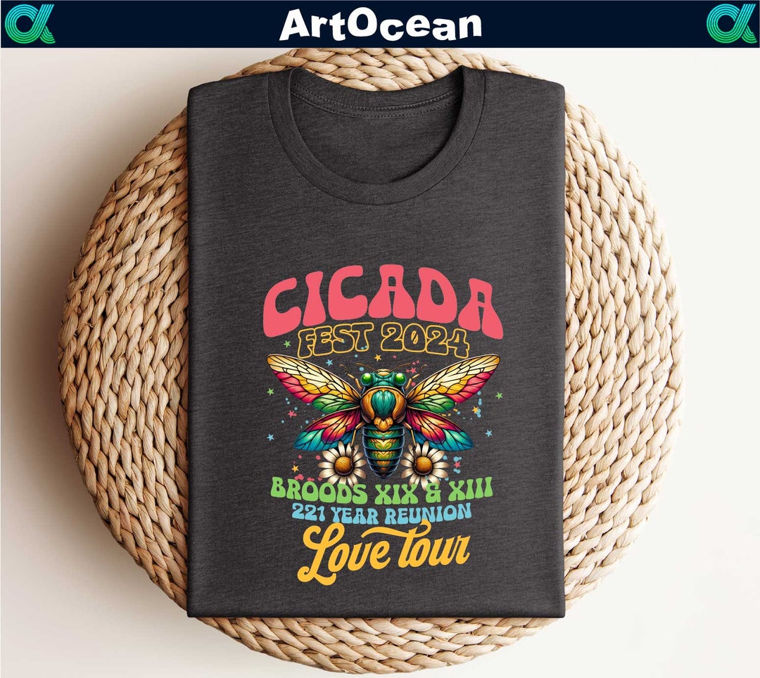 Cicadas Comeback Tour Shirt, Cicada Concert Tshirt, the Cicadas Sing ...