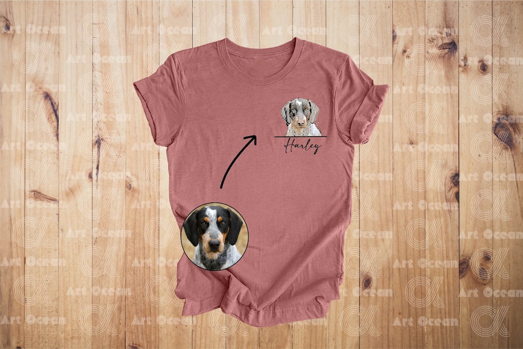 Personalized Pet Shirt, Custom Pet Shirt, Customized Pet Memorial, Dog ...