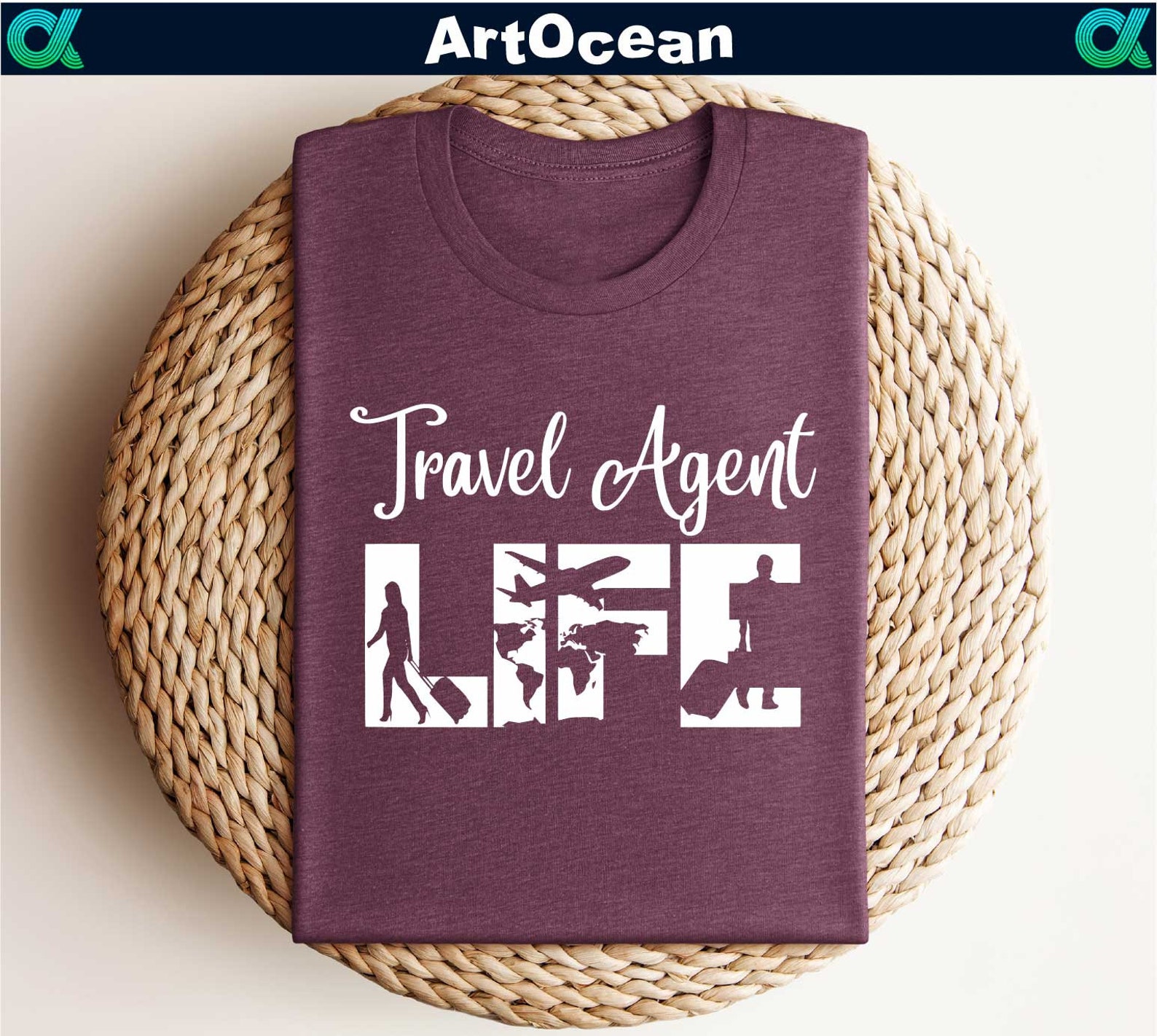 Travel Agent Life,travel Agency Shirt,gift for Travel Agent,vacation ...
