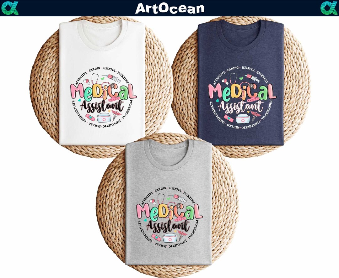 Medical Assistant Shirts, Gifts for Medical Assistant, Med Assistant ...